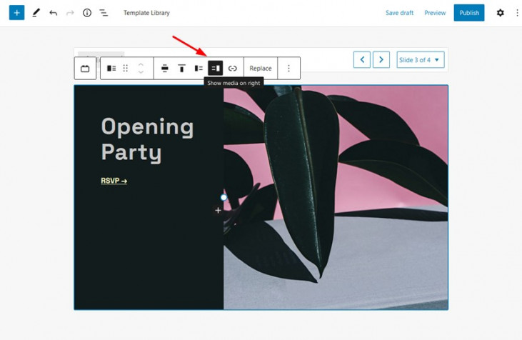 Content Slider WordPress Block by Getwid - MotoPress