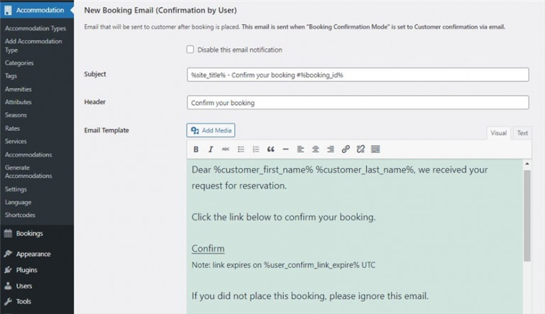 How to Create a Hotel Booking Confirmation Email? - MotoPress