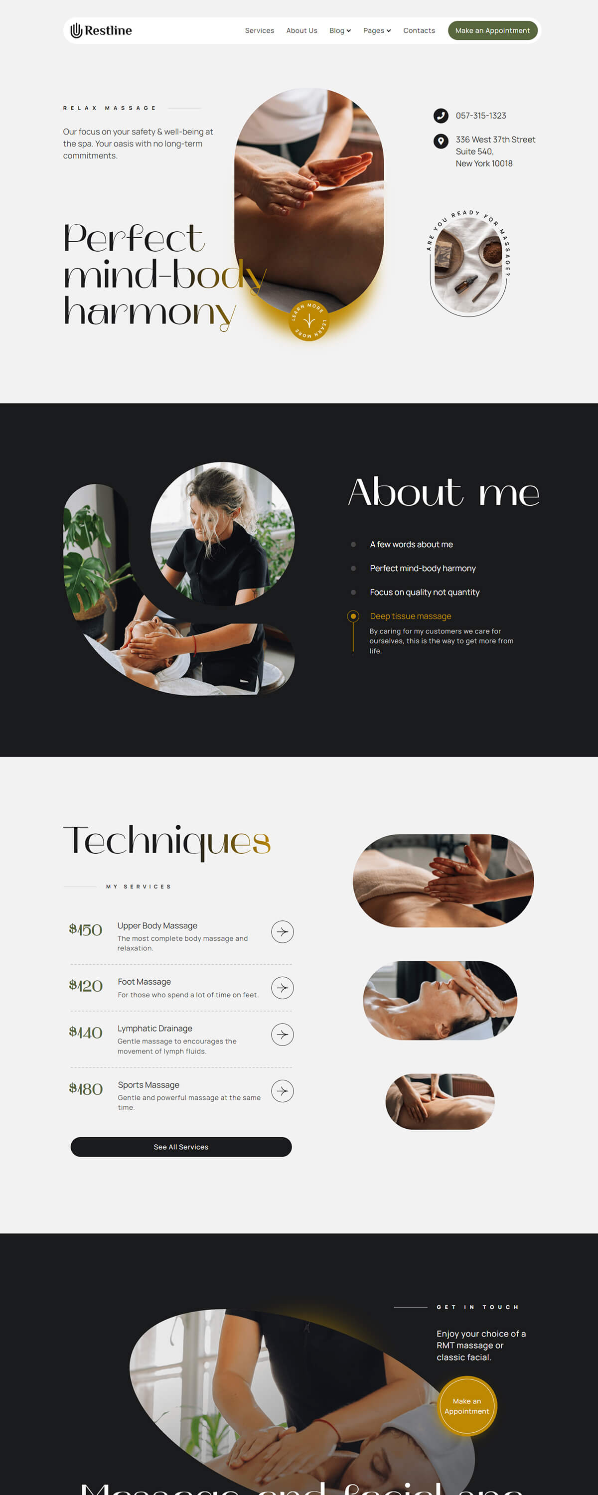 Restline - WordPress Massage Theme - MotoPress