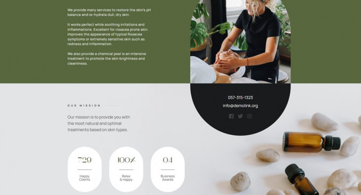 WordPress Massage Therapy Theme: Restline Review - MotoPress