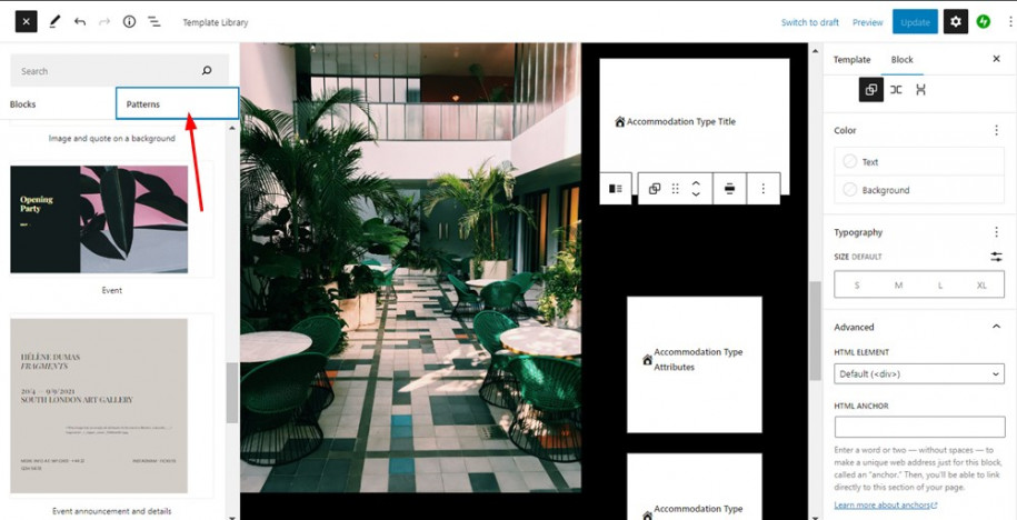 Edit Individual Accommodation Pages with Hotel Booking Styles Add-on ...