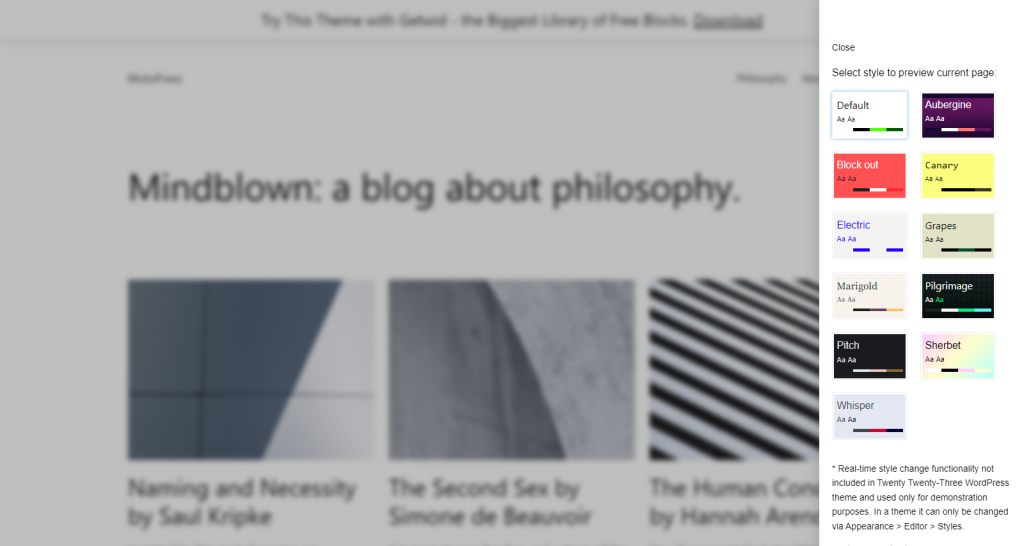 Twenty Twenty-Three WordPress Theme Demo: Live Preview - MotoPress