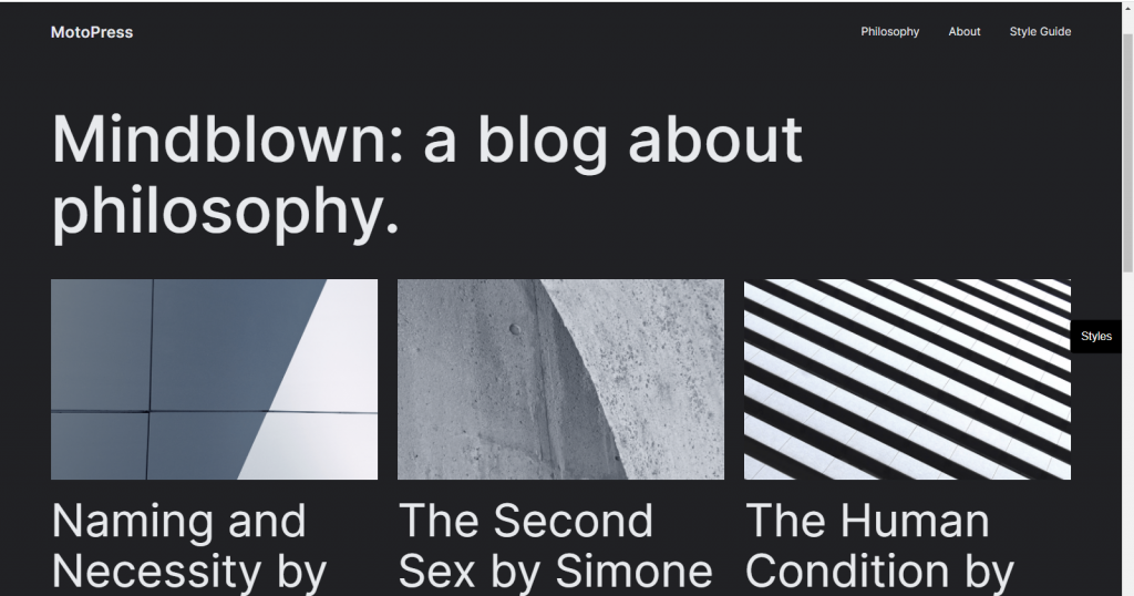 Twenty Twenty-Three WordPress Theme Demo: Live Preview - MotoPress