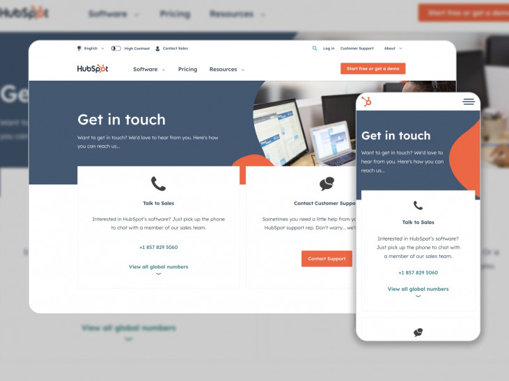20 Best Contact Us Page Design Examples & Templates 2025 - MotoPress
