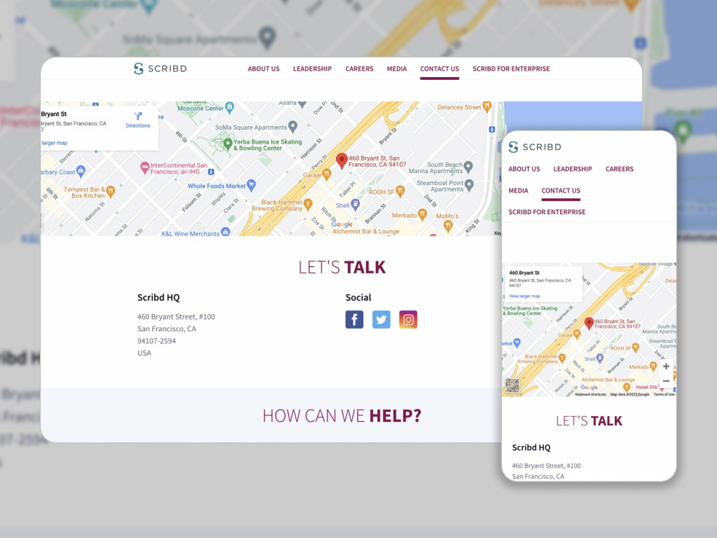 20 Best Contact Us Page Design Examples & Templates 2025 - MotoPress