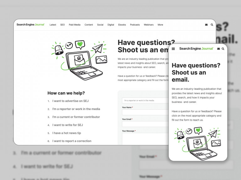 20 Best Contact Us Page Design Examples & Templates 2025 - MotoPress