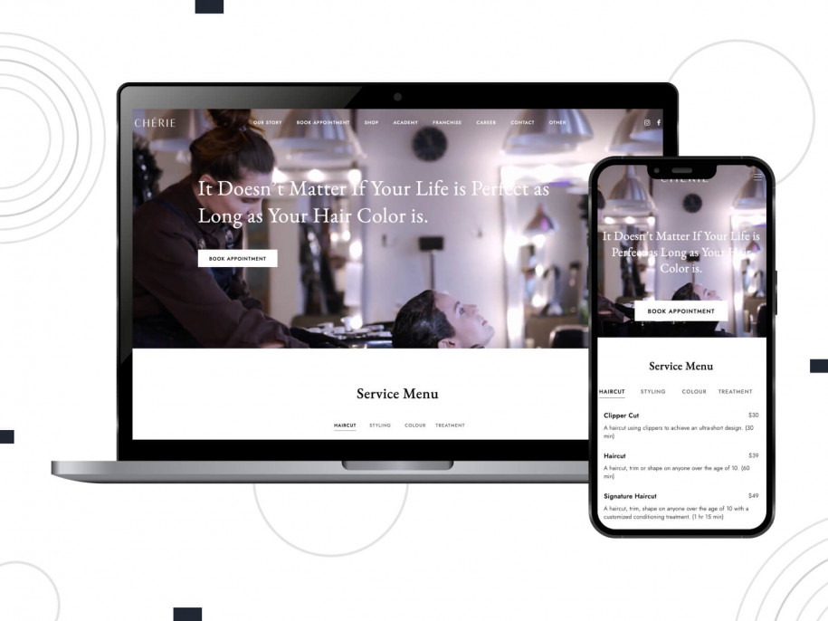 30 Best Hair Salon & Barbershop WordPress Themes 2023: Free and Premium - MotoPress