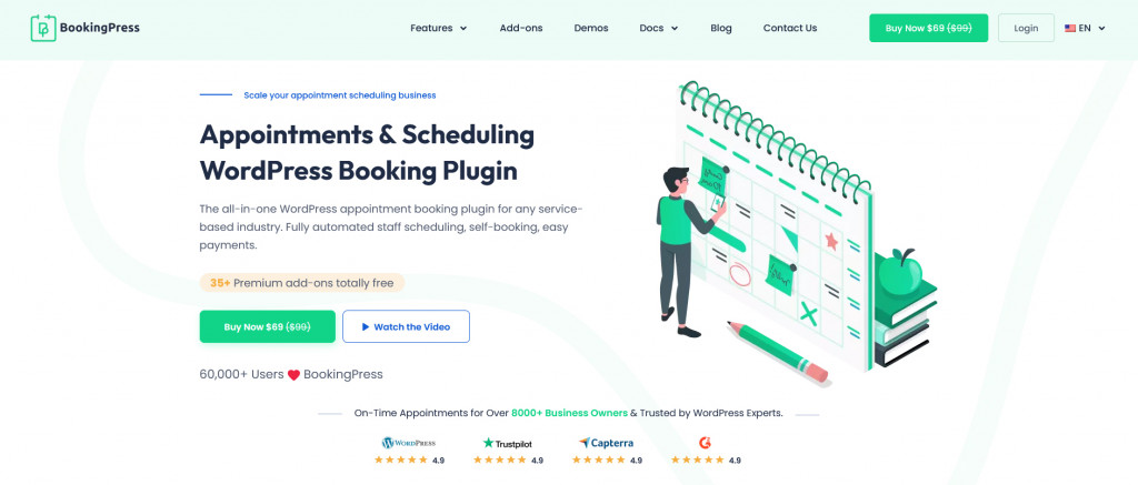 Top 14 Free Booking Activities WordPress Plugins for Your Website - MotoPress