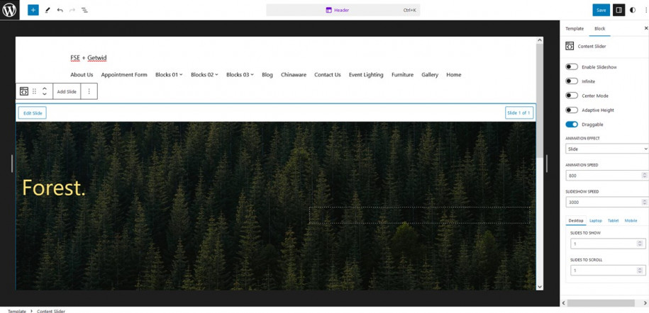 Getwid 2.0: Support for WordPress Full Site Editing - MotoPress