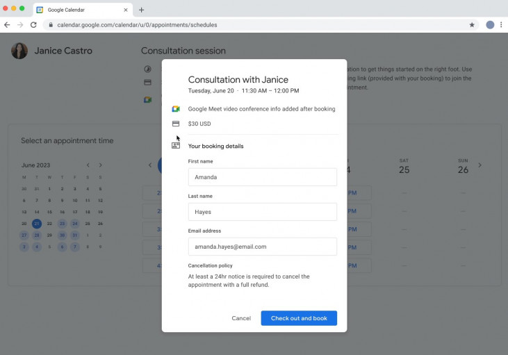 How to Use Google Calendar for Booking Appointments - MotoPress