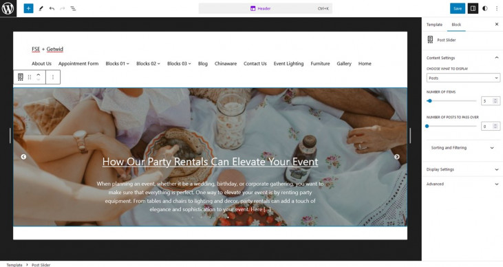 Getwid 2.0: Support for WordPress Full Site Editing - MotoPress