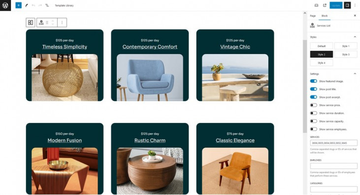 Best Rental WordPress Theme for Equipment: 5 Sites in One, Booking ...