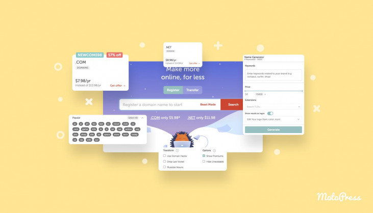 How to Register and Change Domain Name for WordPress Site: A Ultimate Guide - MotoPress