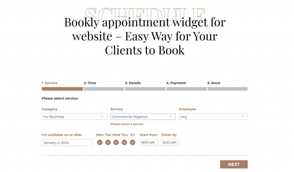 Bookly Plugin vs. MotoPress Appointment Booking Ultimate Comparison ...
