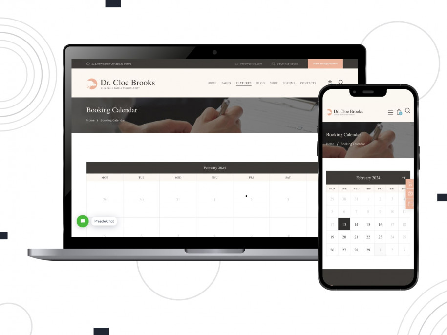 22 Best Free Appointment Booking WordPress Themes 2024 - MotoPress