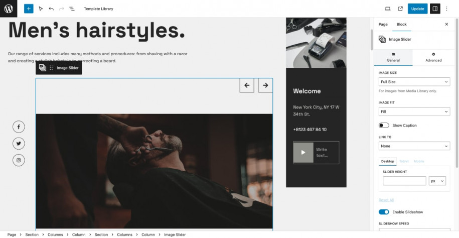 Barber Shop Website Template Free: How to Build a Site? - MotoPress