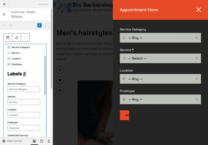 Getting Started - Bro Barbershop - MotoPress
