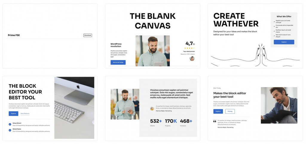 Free FSE WordPress Block Theme - Prime FSE by MotoPress