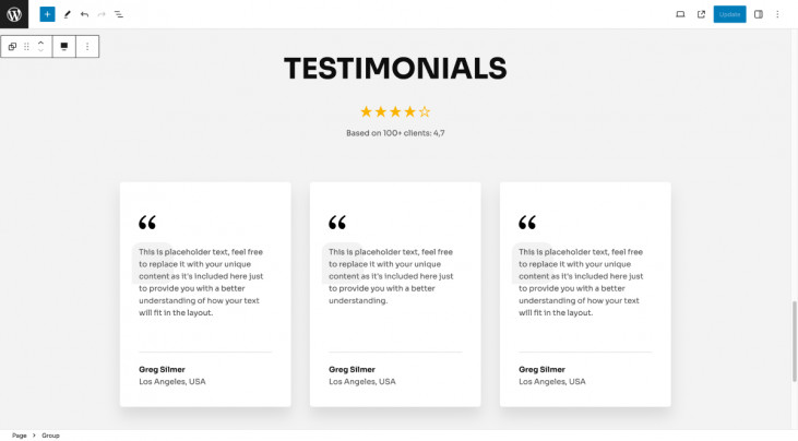52+ Free WordPress Block Patterns Library with Prime FSE - MotoPress