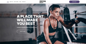 21 Gym Website Design Inspirations, Examples, and Ideas - MotoPress