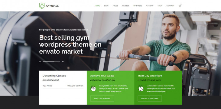21 Gym Website Design Inspirations, Examples, and Ideas - MotoPress