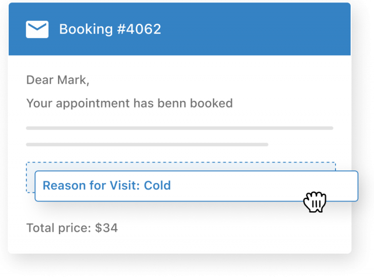 Appointment Booking Checkout Fields - MotoPress