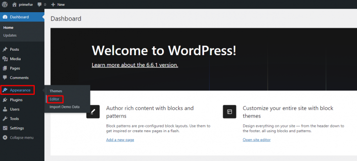 How To Create A Wordpress Sticky Header Without Plugin Using A Group Block Motopress