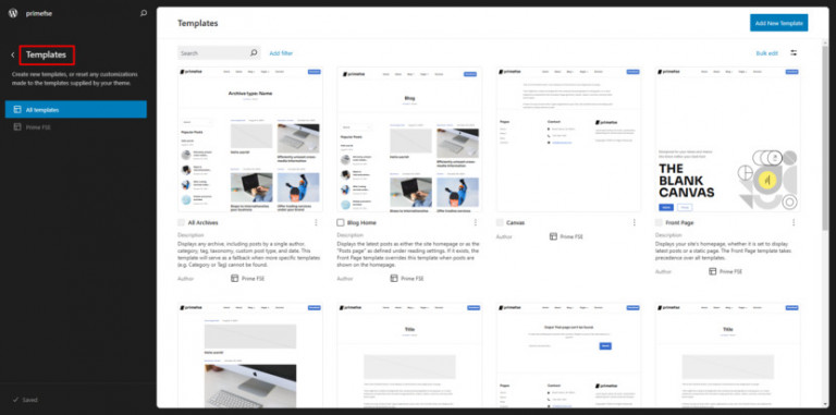 How to Edit WordPress Templates Using the Template Editor: Full Site ...