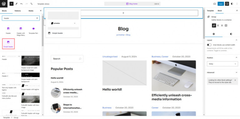 How to Edit WordPress Templates Using the Template Editor: Full Site ...