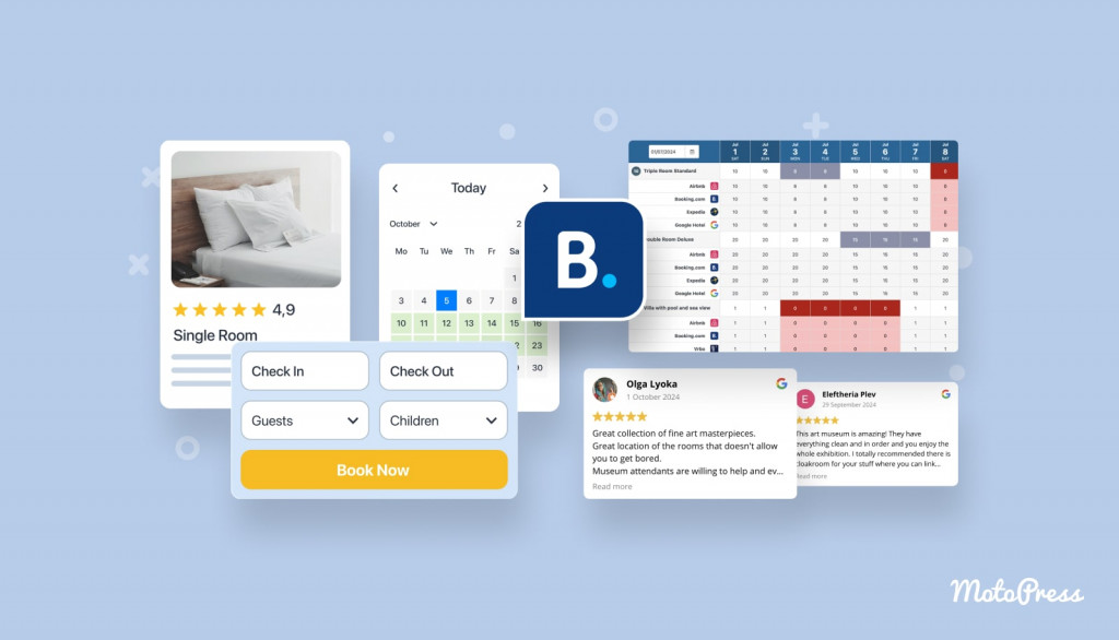 Top 10 Booking.com WordPress Plugin Picks for You - MotoPress