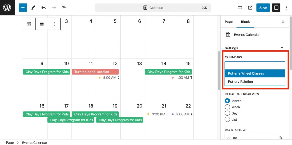 Calendars - Events Calendar - MotoPress