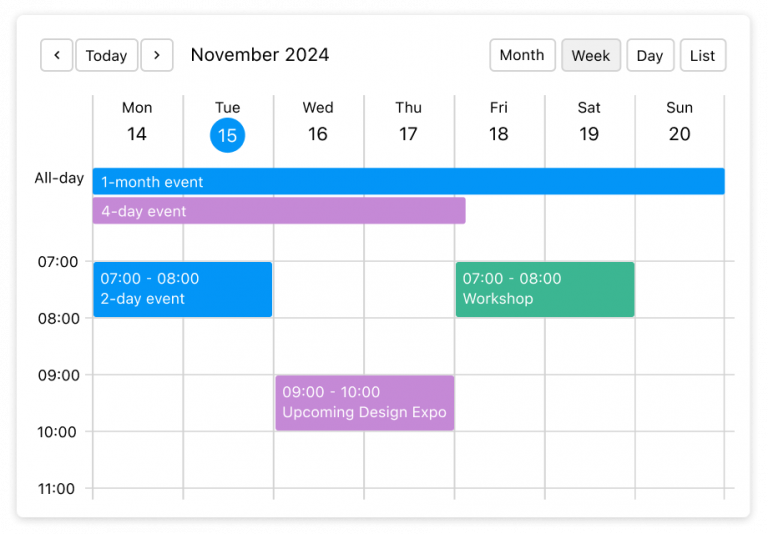 WordPress Events Calendar - Visual Builder for Events Schedule - MotoPress