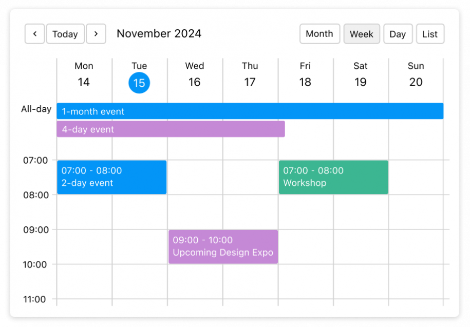 WordPress Events Calendar - Visual Builder for Events Schedule - MotoPress