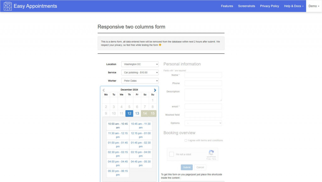 Comparing Easy Appointments vs Appointment Booking Plugin - MotoPress