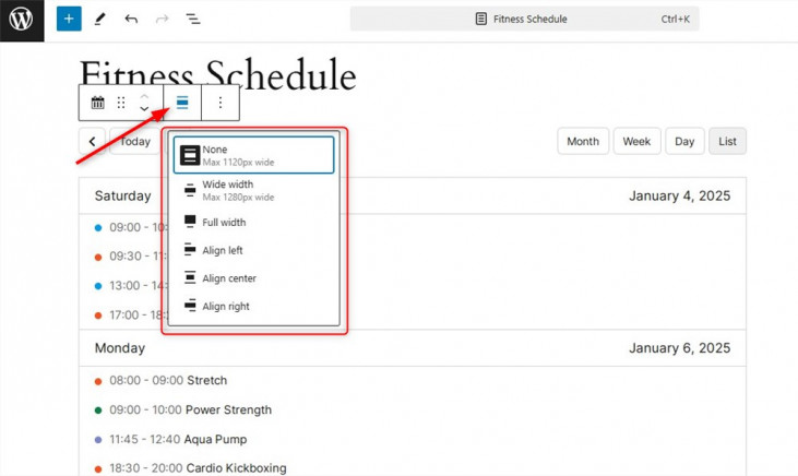 How to Set Up a WordPress Class Schedule Plugin? - MotoPress