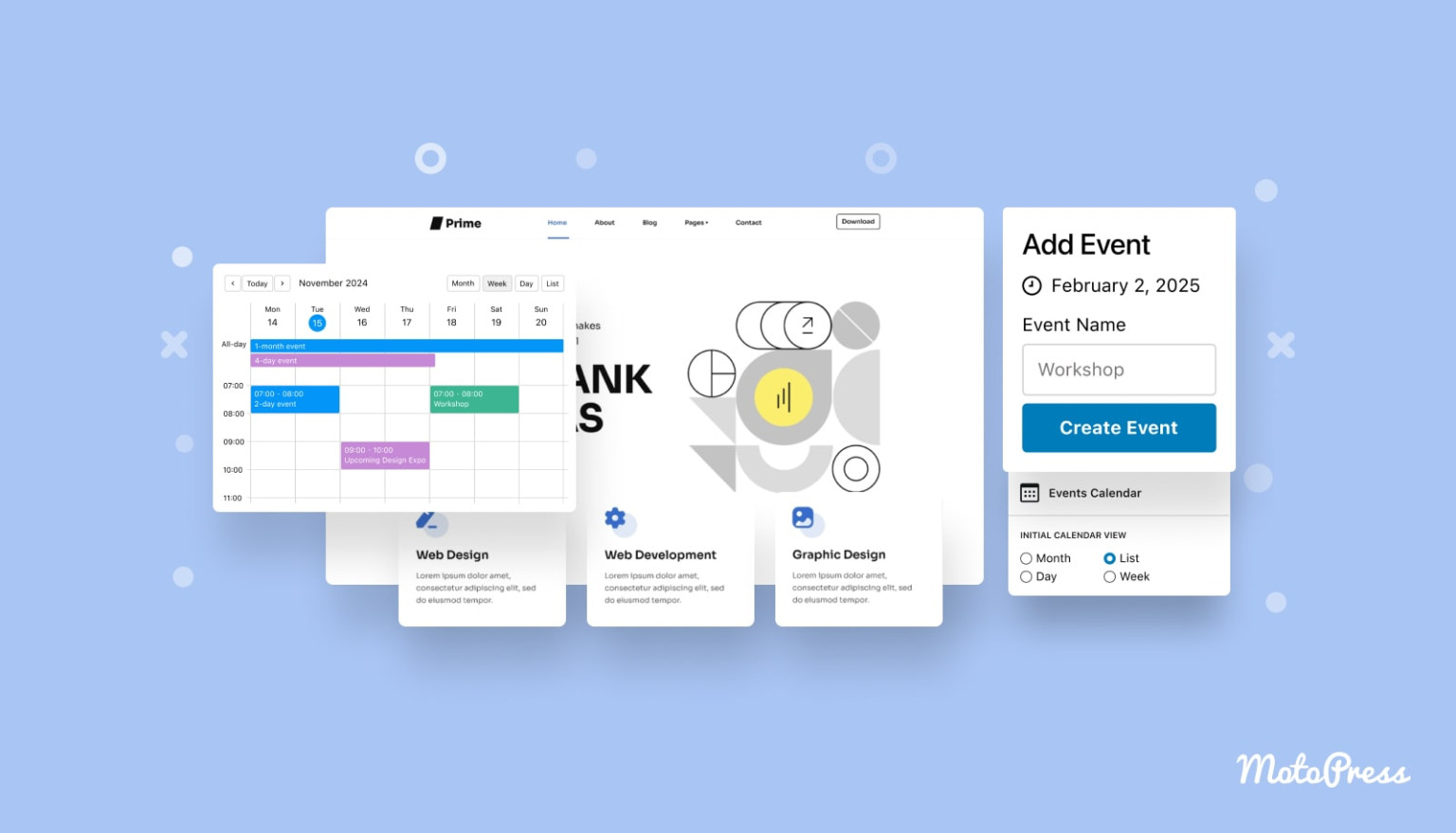 How to Create WordPress Event Website: Easy Guide - MotoPress