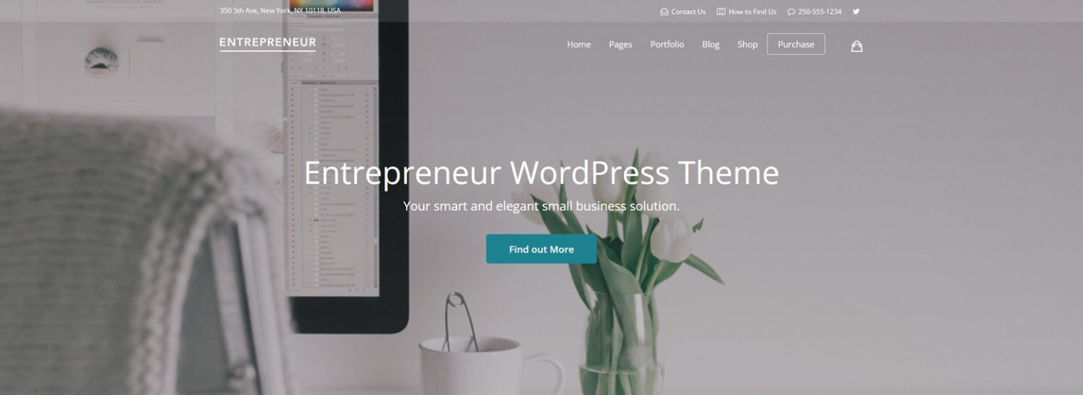 Top 20 Popular Entrepreneur WordPress Theme Picks - MotoPress