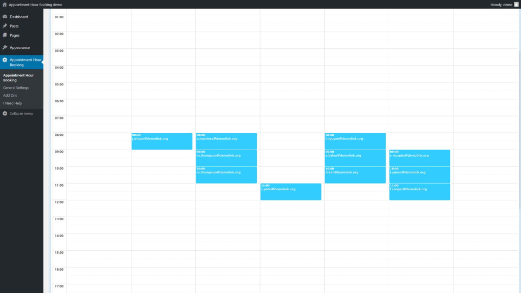 Appointment Hour Booking vs Appointment Booking - MotoPress