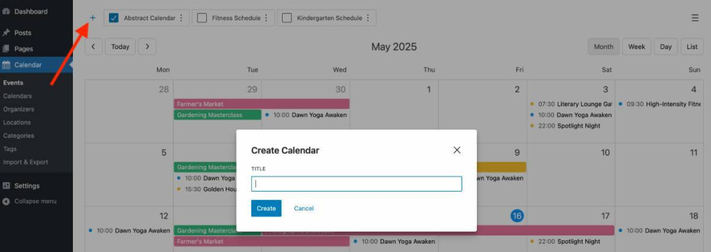 How to Add the Event Calendar WordPress Block? - MotoPress