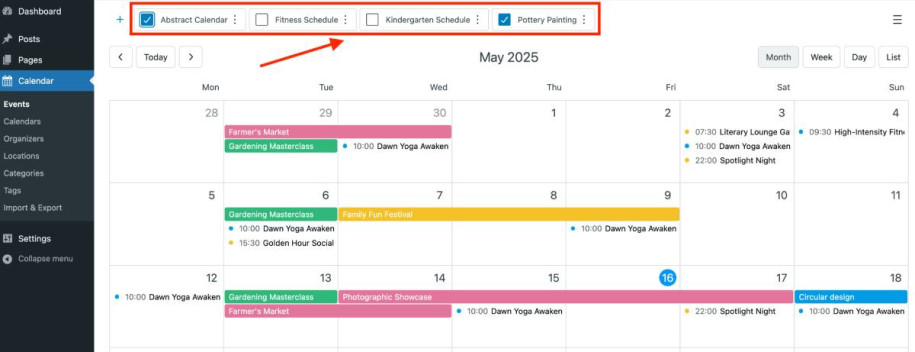 How to Add the Event Calendar WordPress Block? - MotoPress