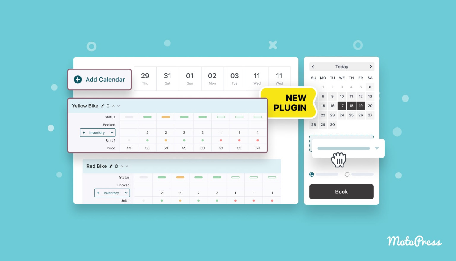 New WordPress Booking Calendar Plugin from MotoPress! - MotoPress