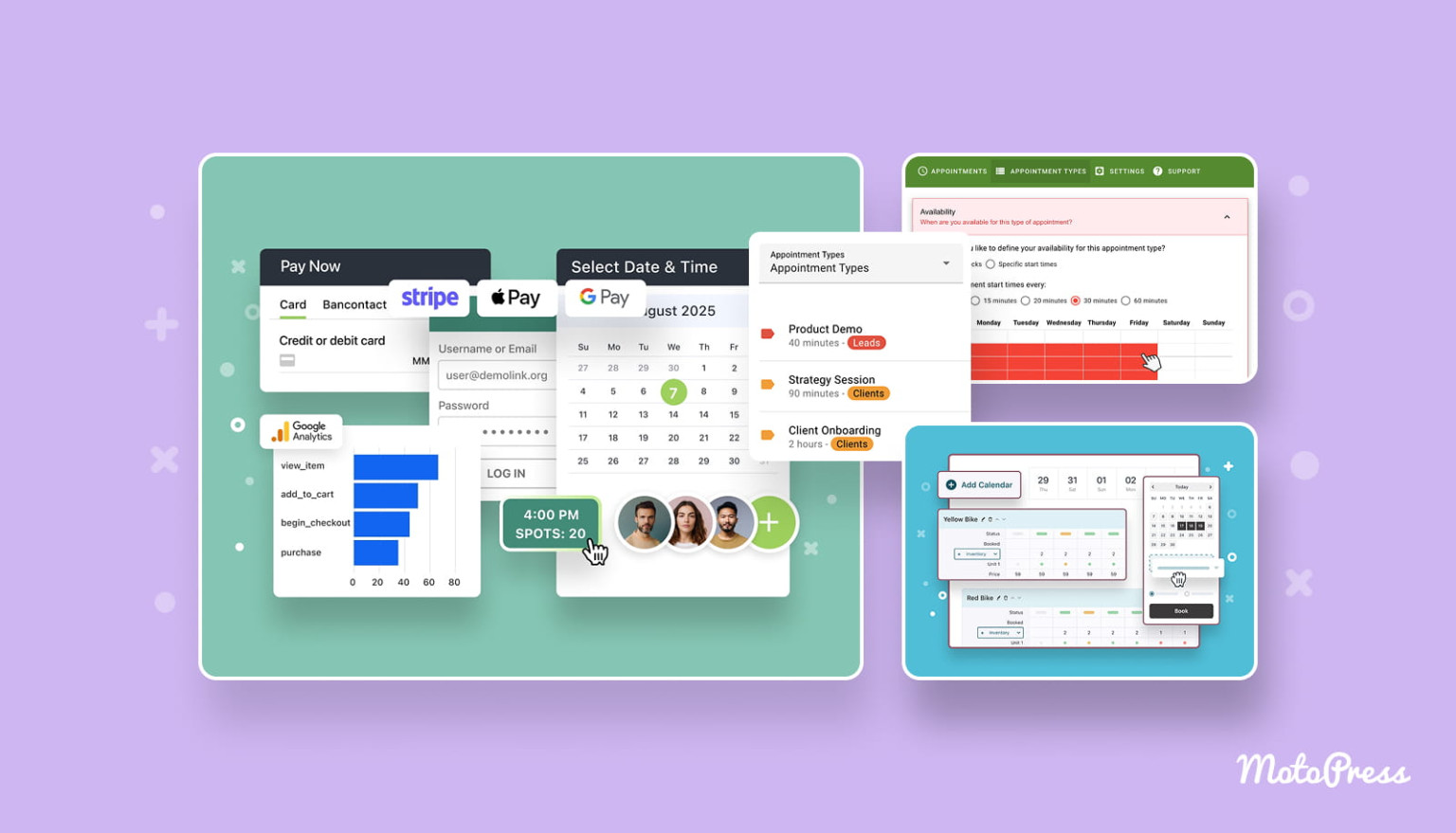 11 Bookly Alternatives for WordPress Appointment Scheduling - MotoPress