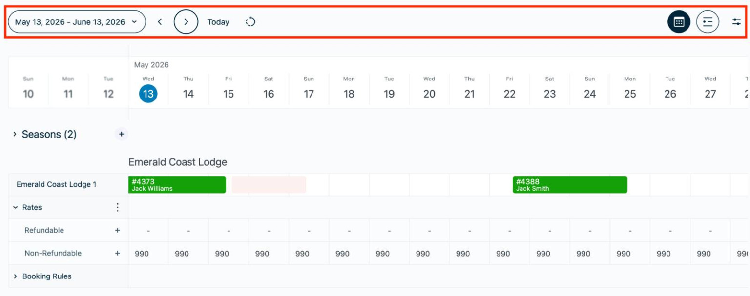 Property Management Dashboard in Hotel Booking Plugin: Availbility ...